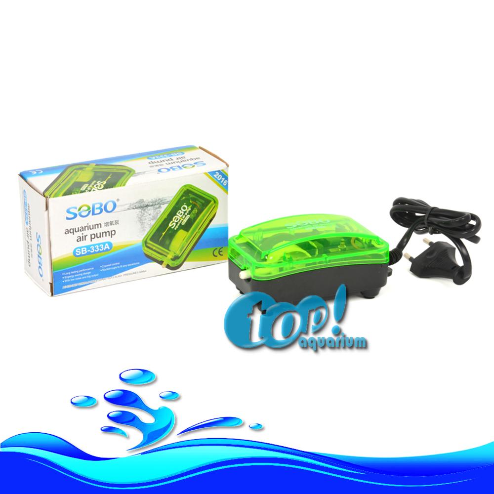 ปั๊มลม SOBO SB-333A ลม1ทาง 3.5L/min ปั๊มออกซิเจน | Ninekaow.com