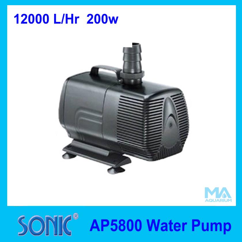 SONIC AP5800 WATER PUMP AP5800 12000 L/Hr 200w ปั้มน้ำ | Ninekaow.com