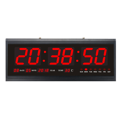 Thing a Home นาฬิกาดิจิตอล LED DIGITAL CLOCK รุ่น 4819 (ตัวเลขสีแดง) สามารถติดตั้งแบบแขวนผนังได้ ...