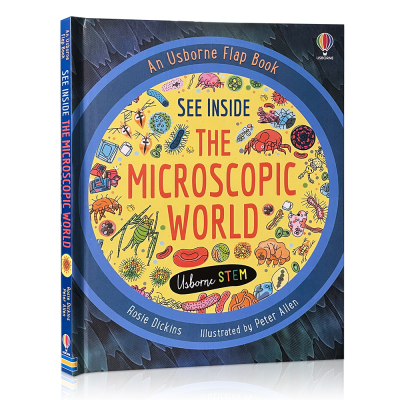 Usborne Flap Book See Inside The Microscopic World หนังสือ Board Book ...