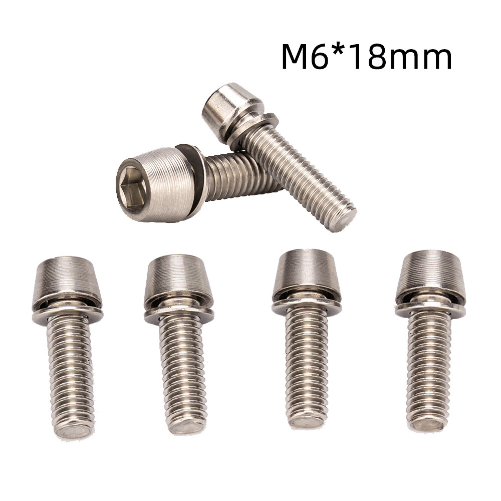 Ztto สกรูคอแฮนด์จักรยาน M5X18 มม. M6X18 มม. สําหรับจักรยาน MTB Road ...