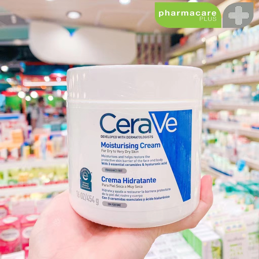 แท้100% Cerave Moisturising Cream เซราวี มอยซ์เจอร์ไรซิ่ง ครีมบำรุงผิวหน้าและผิวกาย สำหรับผิว ...
