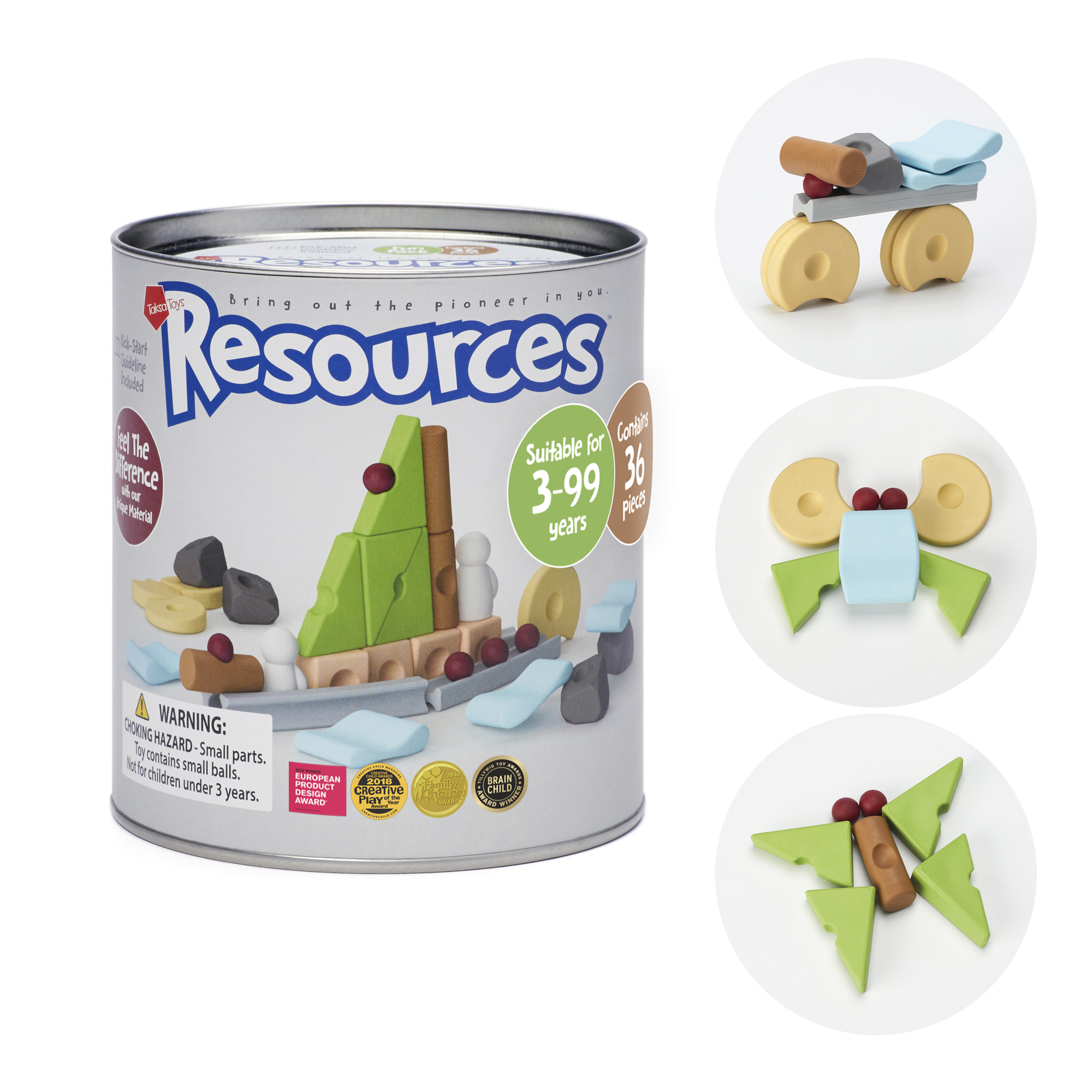 TaksaToys Resources Fun Pack 36 ชิ้น