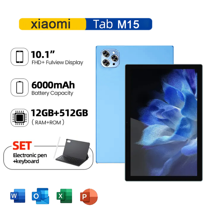Xiaomi Tablet Android 12.0 5G/Wi-Fi แท็บเล็ต 12GBRAM+512GBROM หน้าจอ ...
