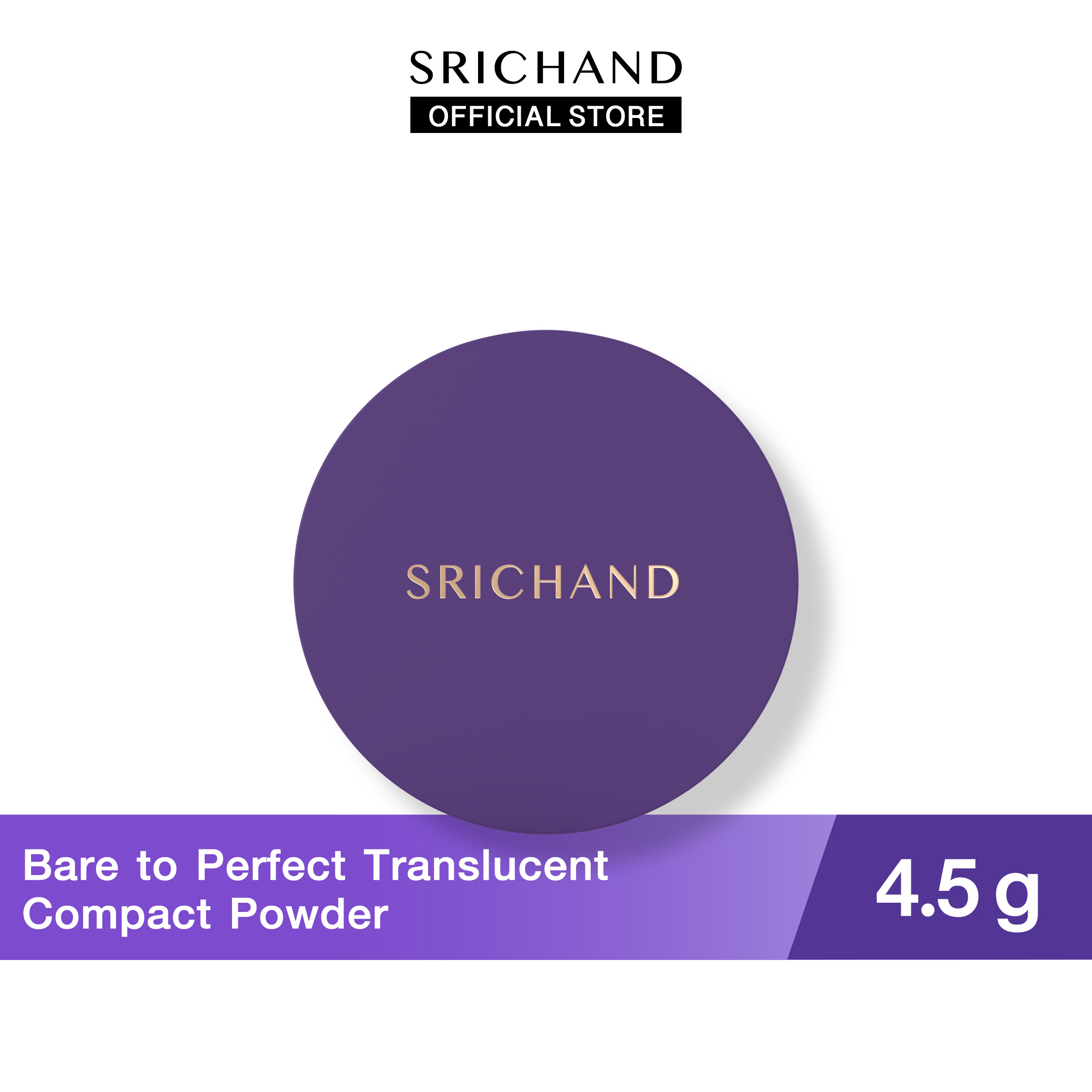 SRICHAND ศรีจันทร์แป้งอัดแข็งเซ็ตหน้าเป๊ะ แบร์ทูเพอเฟค ทรานซ์ลูเซนท์ คอมแพค พาวเดอร์ (4.5 กรัม ...