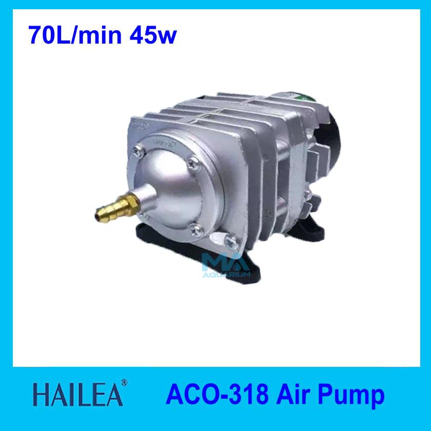 HAILEA ACO-318 Air Pump ปั้มลมลูกสูบ ปั้มอ๊อกซิเจน แรงลมดี | Ninekaow.com