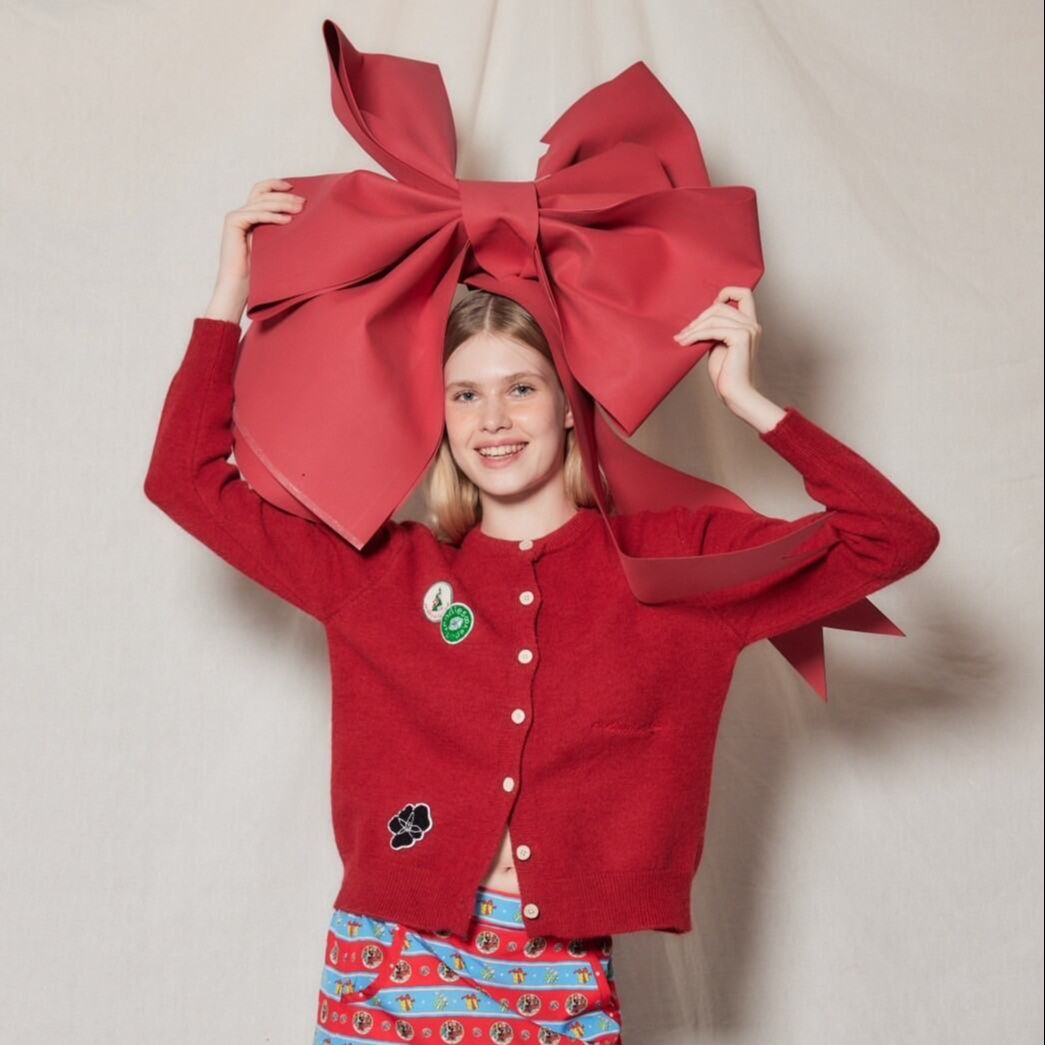 Endless Holiday Wrapping Cardigan Joy