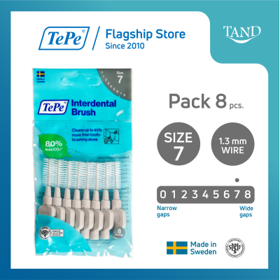 (Pack 8) TePe® Interdental Brush Original Size 0-6
