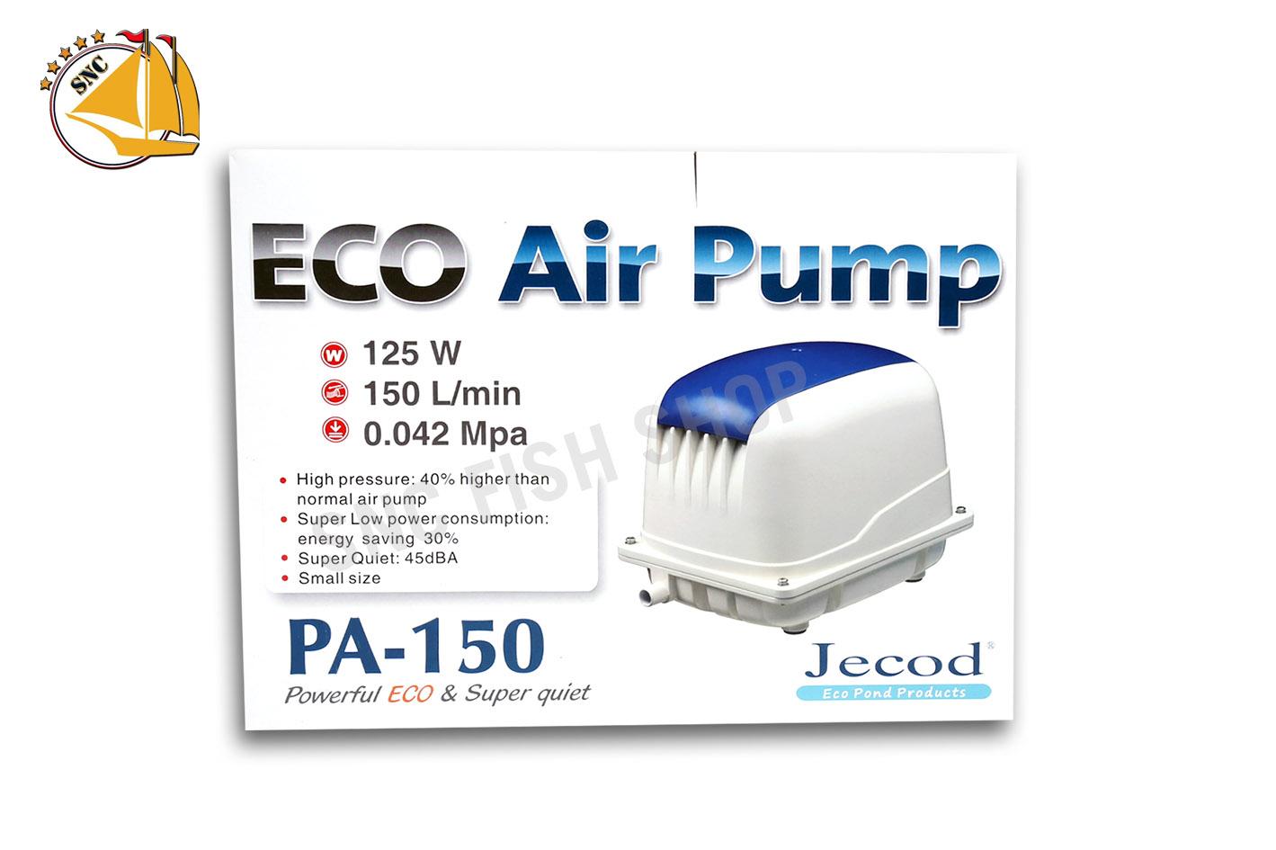 ปั๊มออกซิเจน Air Pump JECOD PA-150 ออกซิเจนบ่อปลา แรง เงียบ ทน ...
