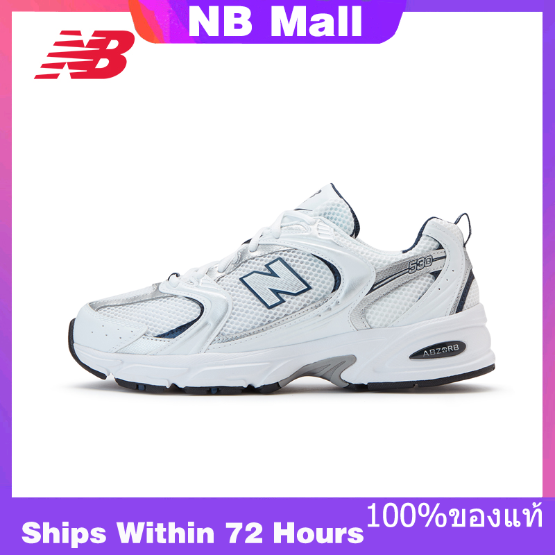 ของแท้พิเศษ New Balance 530 NB Men's and Women's รองเท้าวิ่ง รองเท้า ...