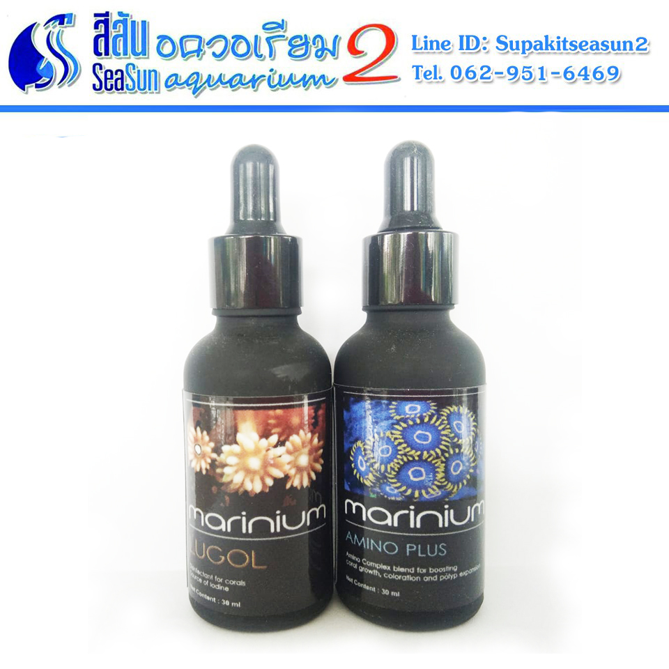 Marinium Amino Plus กรดอะมิโนให้พลังงานดูดซับปะการัง ฟื้นสภาพปะการังและ ...