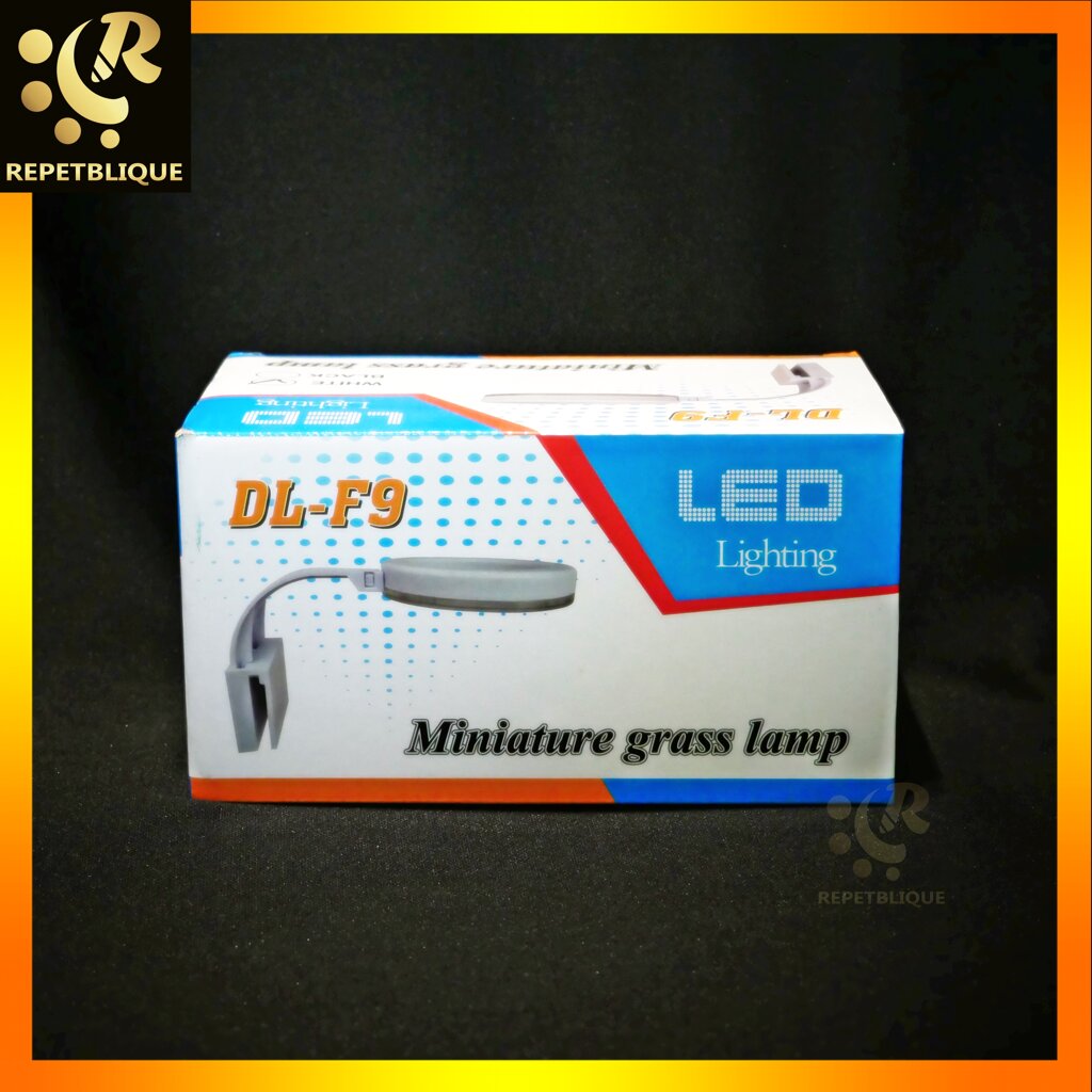 Dazs DL-F9 ไฟโดนัท เพิ่ม-ลดแสงได้ โคมไฟ LED ไฟตู้ปลา ไฟสีขาว-ฟ้า ดีไซน์ ...