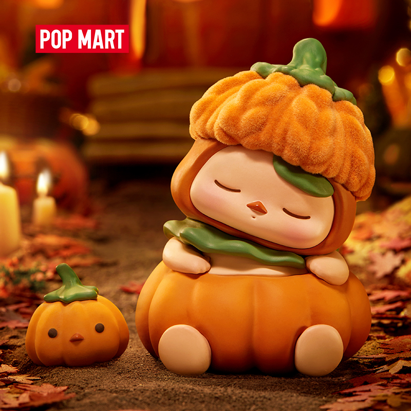 POP MART PUCKY Pumpkin Baby Figure