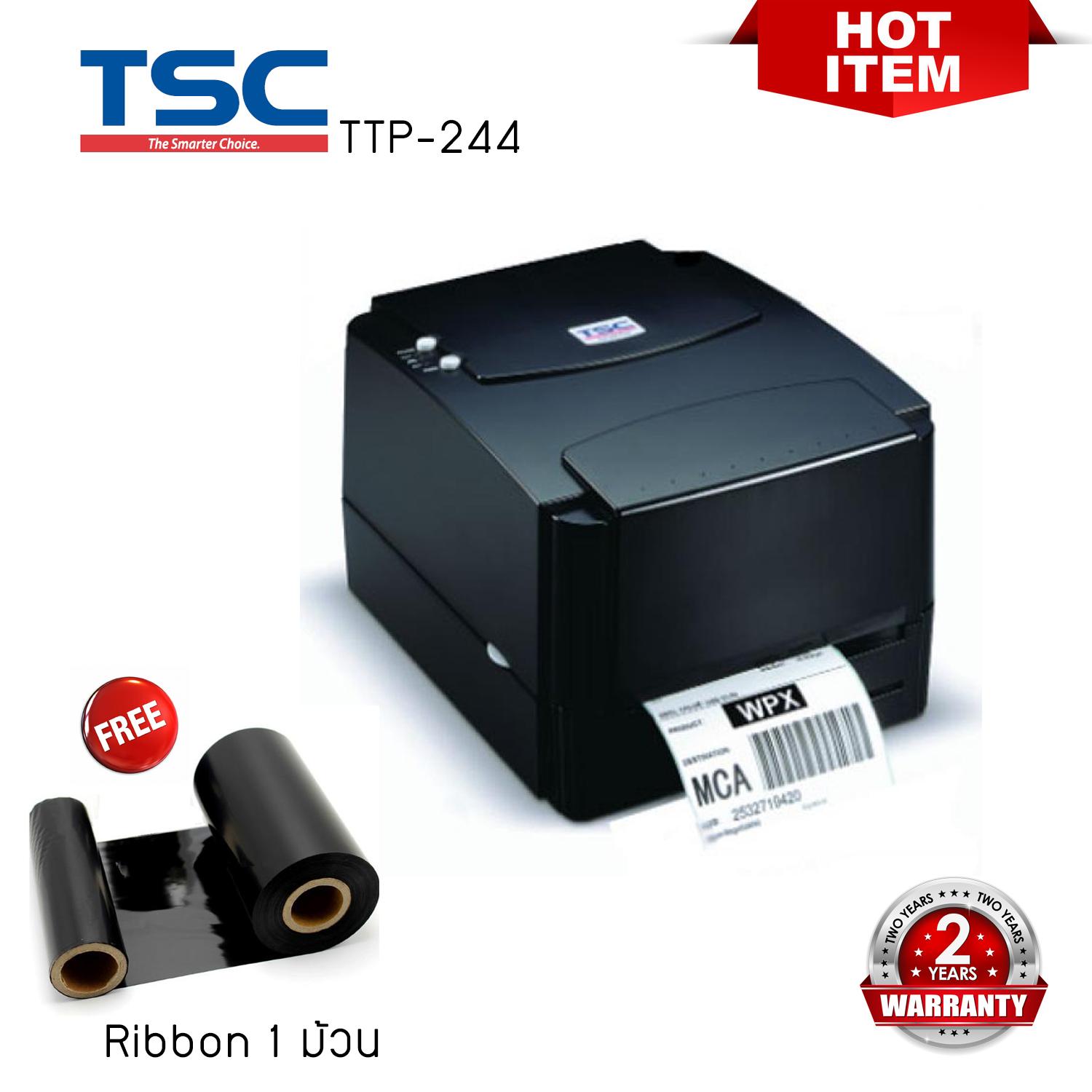 รีบซื้อกันได้แล้ว เครื่องพิมพ์บาร์โค้ด TSC TTP-244 Pro แถมฟรี ...