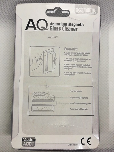 แปรงทำความสะอาดตู้ปลา แบบแม่เหล็ก รุ่น AQ01 (ส่งจากประเทศไทย) | Ninekaow.com