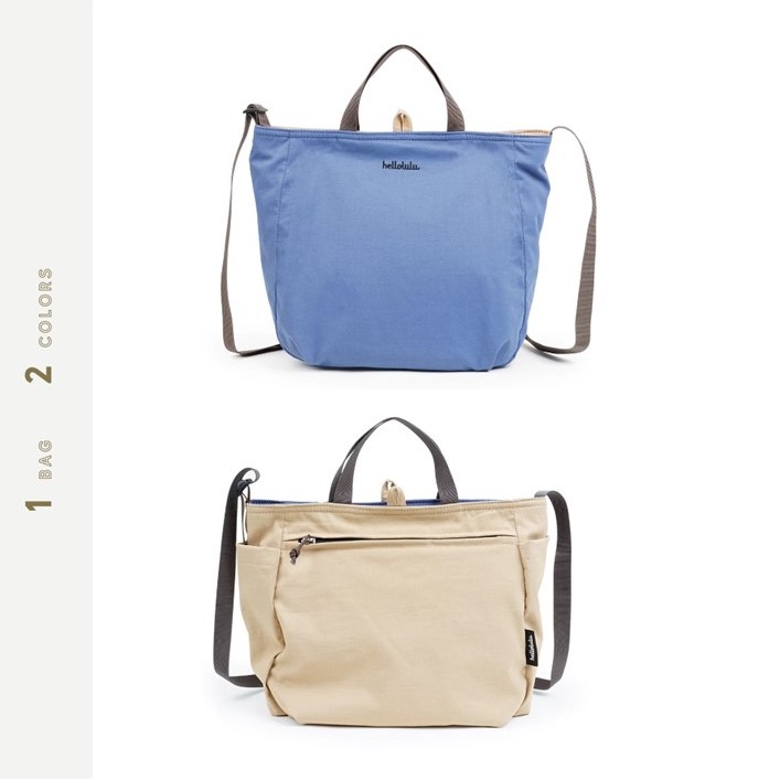 Hellolulu รุ่น JOLIE Eco Edition - สลับใช้ได้ทั้ง 2 ด้าน / 1 ใบมี 2 สี กระเป๋า TOTE ขนาดกำลังดี ...