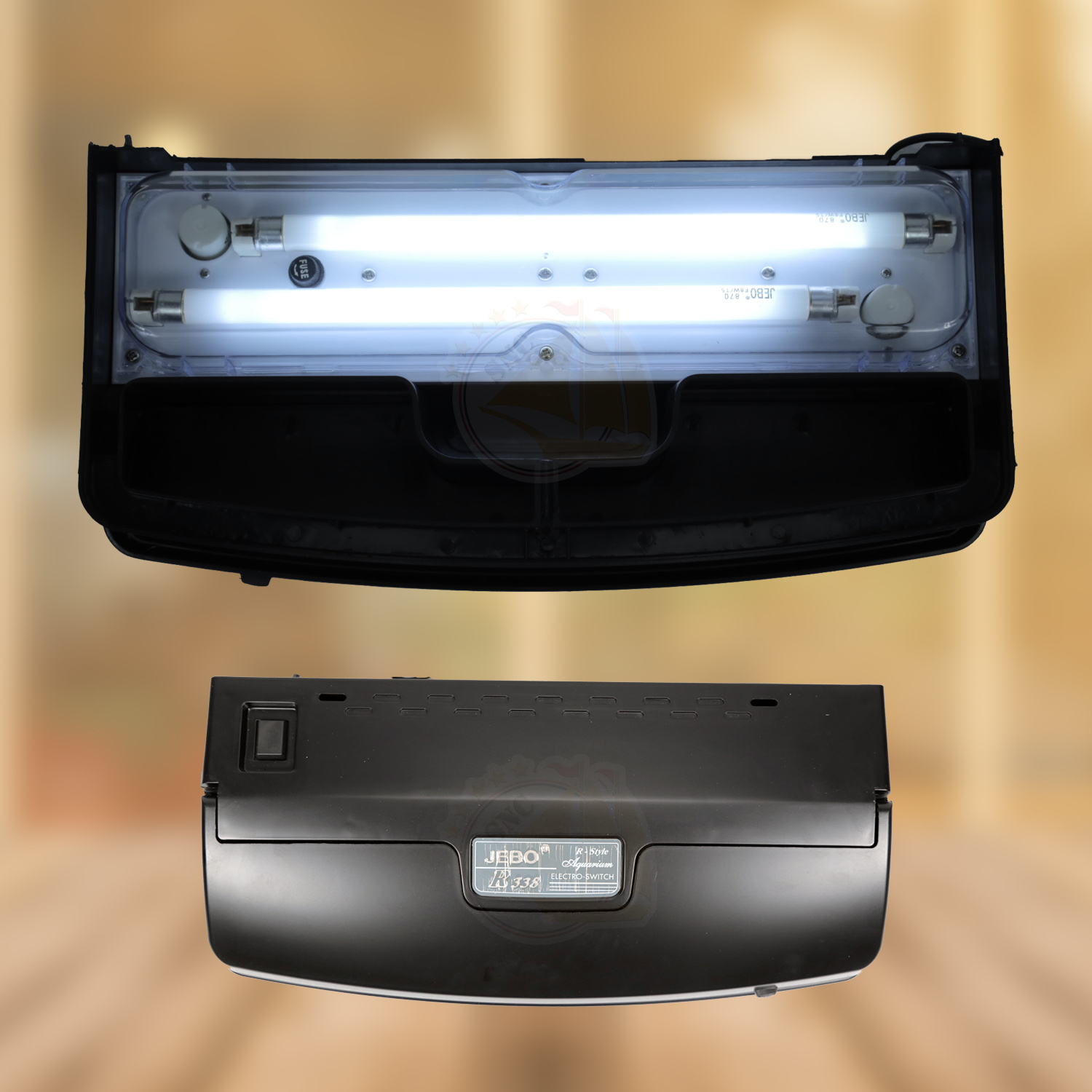 ตู้ปลานาโน JEBO R338 อุปกรณ์ครบพร้อมใช้ 4in1 (สีดำ) | Ninekaow.com