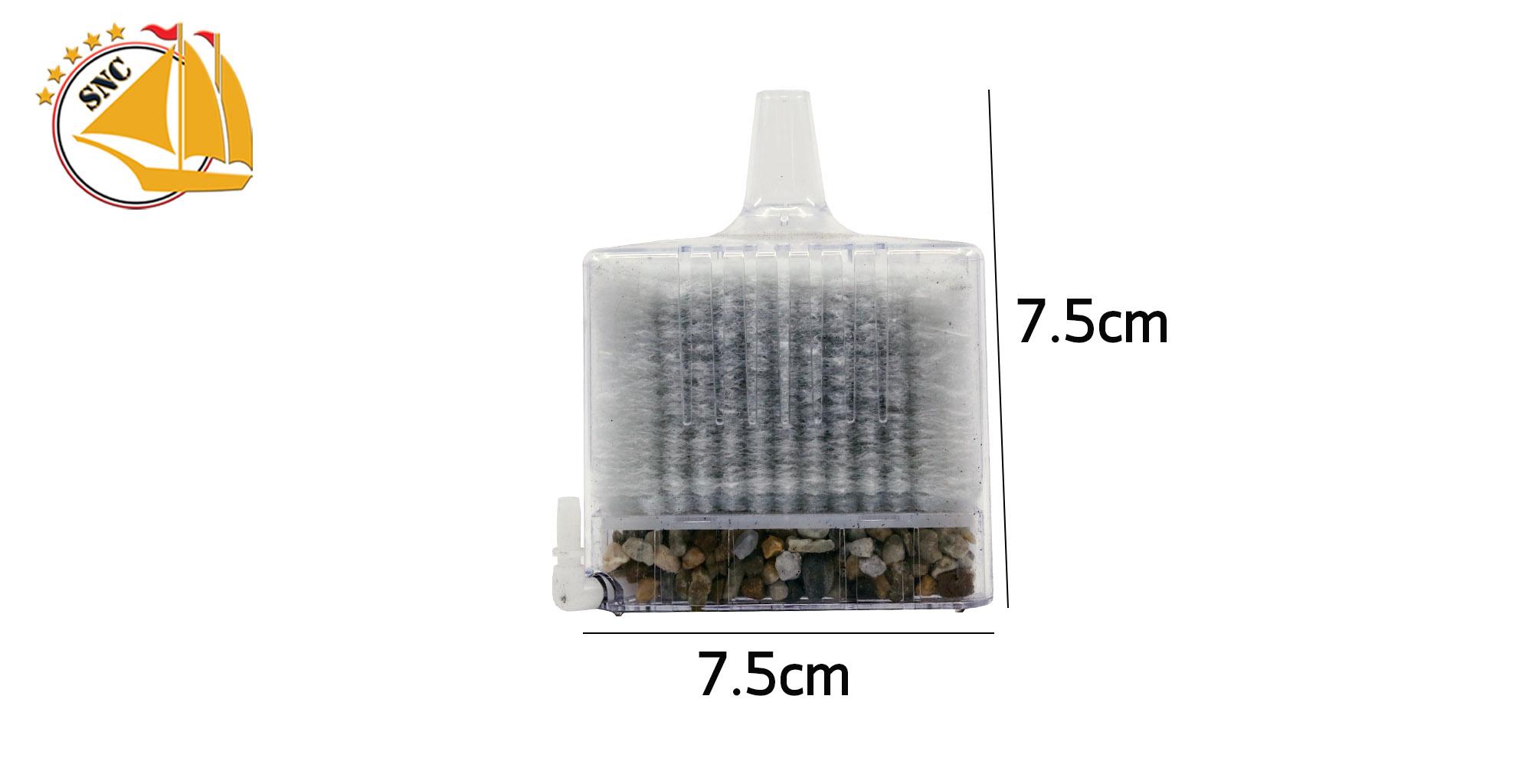 GEX Rokaboy S กรองใยแก้ว-คาร์บอน แบบต่อใช้กับปั๊มลมออกซิเจน | Ninekaow.com