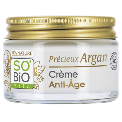 SO'BiO etic Precious Argan Anti-aging Day Cream 50 ml. โซ ไบโอ อีติค ...