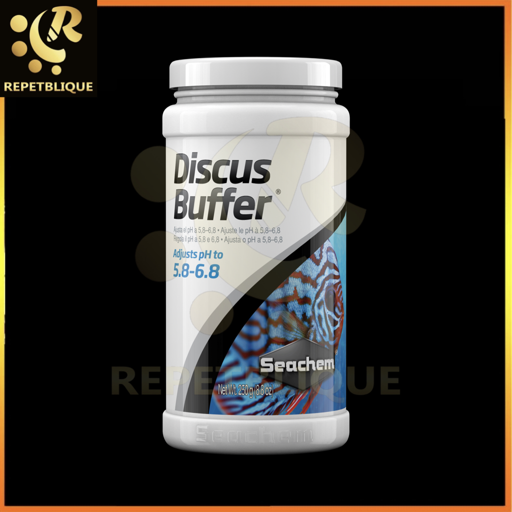 Seachem discus buffer 250ml ปรับน้ำสำหรับปลาปอมอาดัวร์ ลดความกระด้างน้ำ ...
