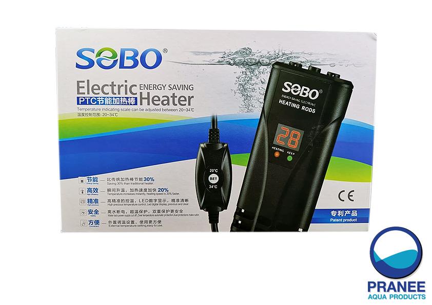 SOBO Electric Heater 1000W ฮีตเตอร์ทำความร้อนสำหรับตู้ขนาดใหญ่/บ่อ ...