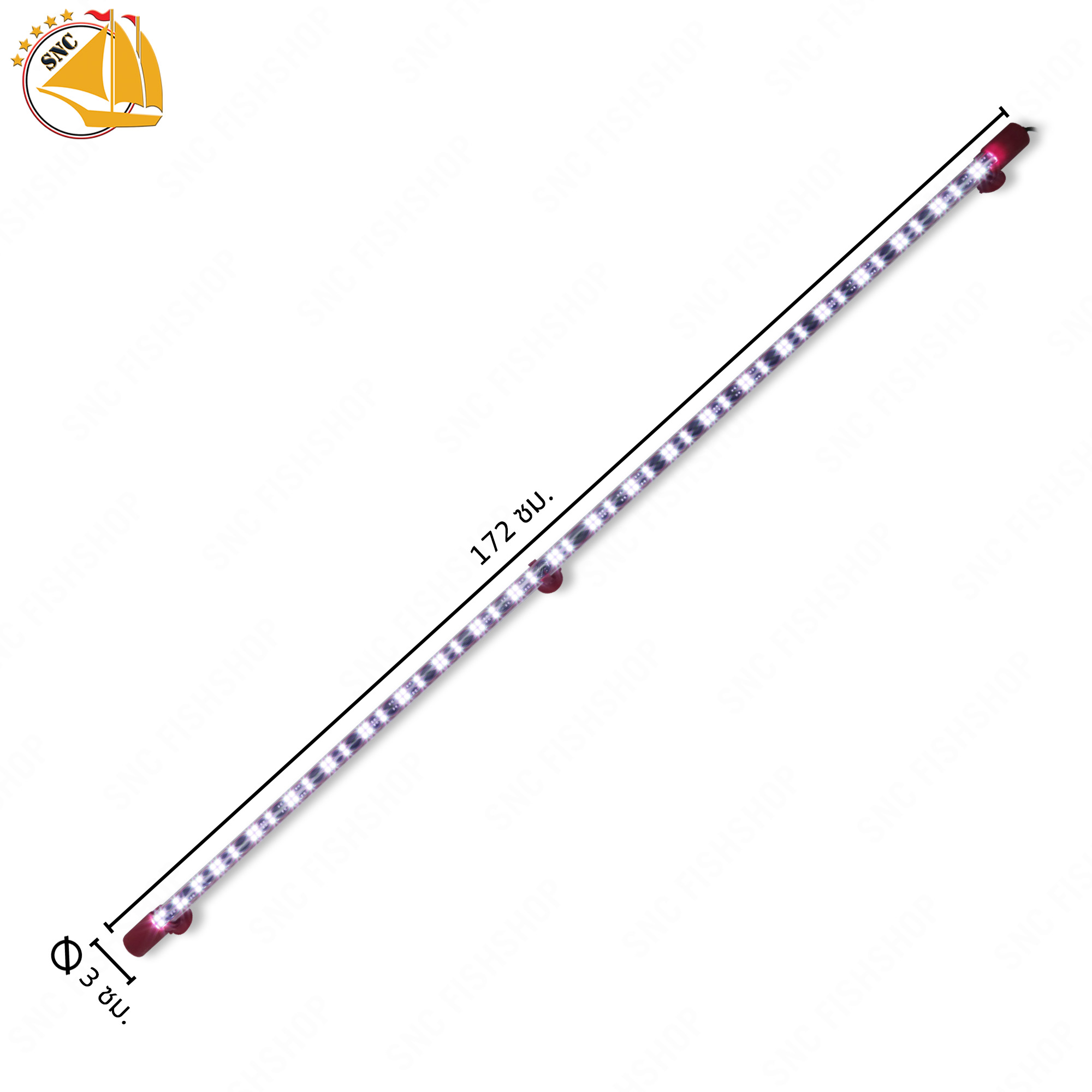 MAYIN AROWANA MY-172 หลอดไฟตู้ปลา หลอดใต้น้ำ LED กำลังไฟ 40W ไฟ Full ...