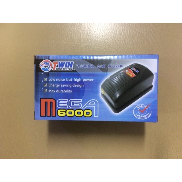 ปั๊มลม MEGA 6000 ปั๊มลมขนาดเล็กกะทัดรัด | Ninekaow.com