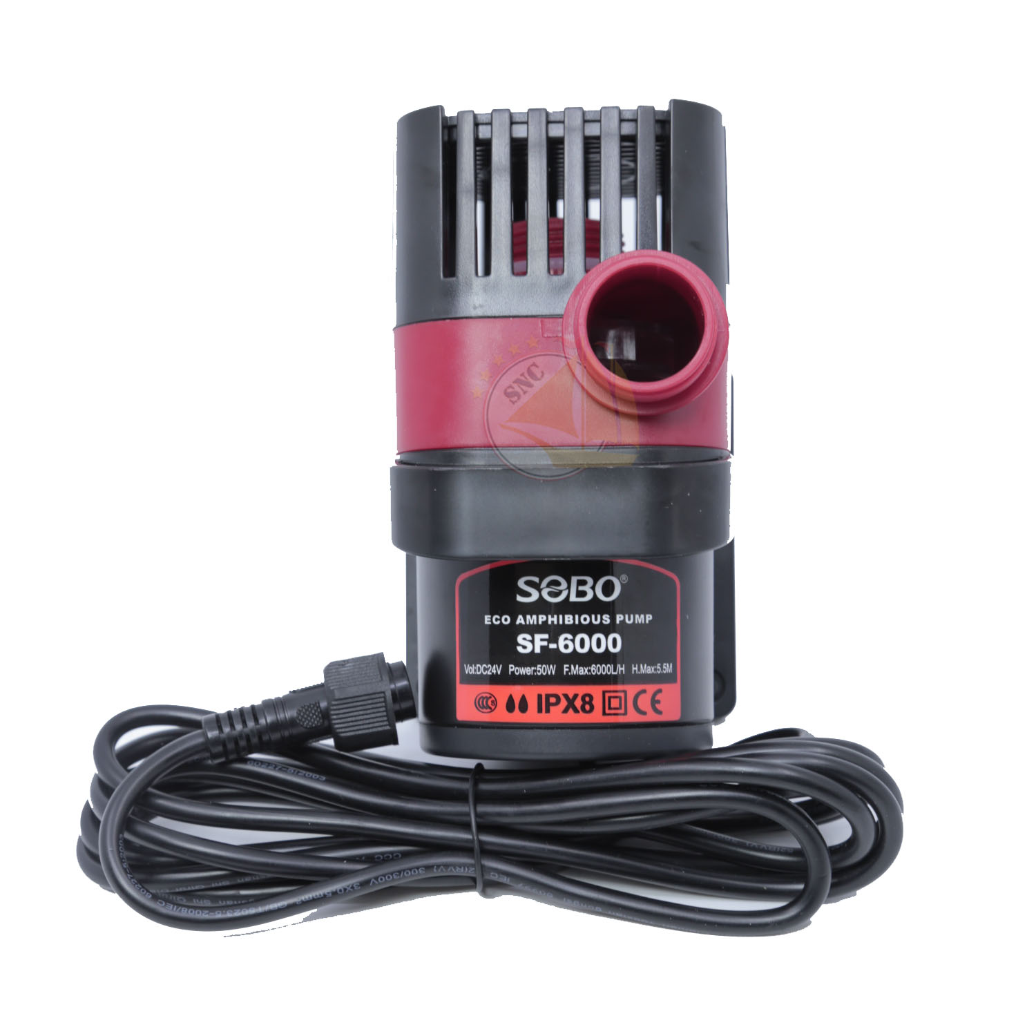 SOBO SF-6000 ปั๊มน้ำประหยัดพลังงาน ระบบ DC 50w 6000L/h ปั้มน้ำตู้ปลา ...