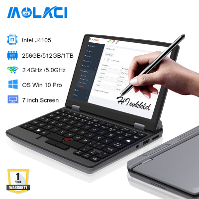 New 7 Inch Mini Touch Screen Laptop Intel J4105 256GB/512GB/1TB M.2 SSD ...