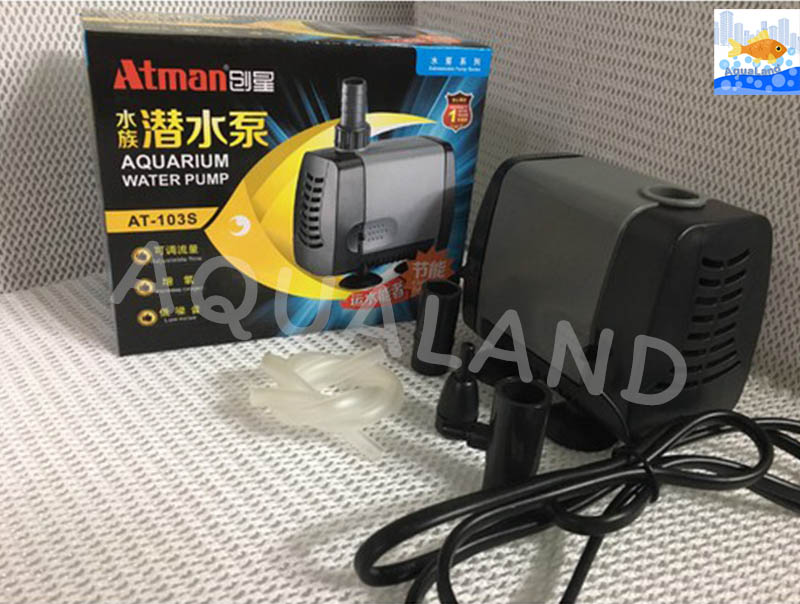 Atman รุ่น AT-103S/104S/105S/106S/107S (ปั้มน้ำตู้ปลา ปั๊มดูดน้ำ ปั๊ม ...