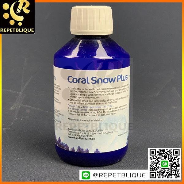 ZEOvit Coral Snow Plus 250 ml ลดตะไคร่ในตู้ทะเล by REPETBLIQUE ...