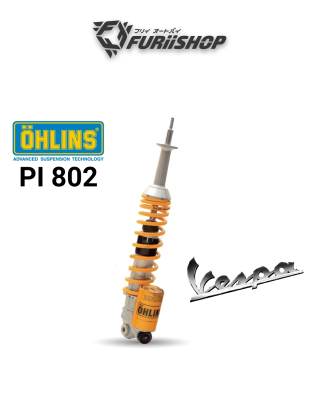 โช๊คหน้า-หลัง Ohlins PI 801 & PI 802 For Vespa Sprint & Primavera ...