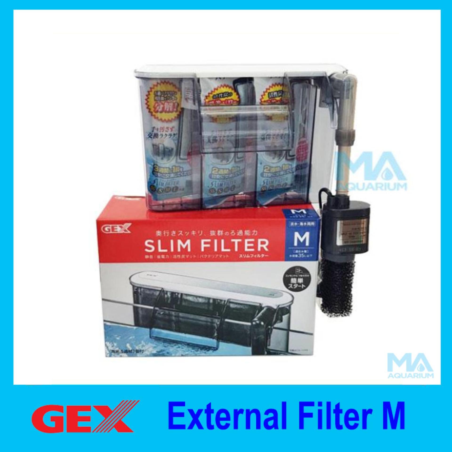 GEX Slim Filter - External Hanging size M กรองแขวน กรองนอกตู้ จากญี่ปุ่น | Ninekaow.com