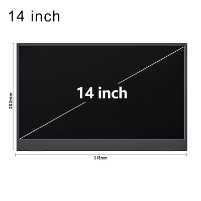 BEEX 14/15.6 Portable Monitor 1080P 60Hz IPS หน้าจอ HDMI หน้าจอพกพา 100 ...