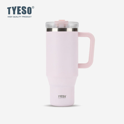 TYESO HANDLE TUMBLER แก้วสแตนเลส 304 ขนาด 1200ml.(40oz) เก็บเก็บความ ...