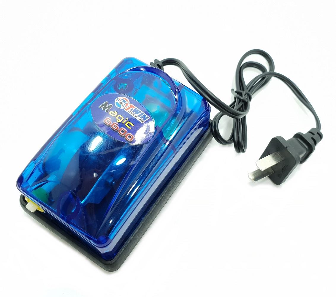 Magic 6600 Set ปั้มลม ปั้มออกซิเจน 1 ทาง สำหรับเลี้ยงกุ้ง ปลา อุปกรณ์ครบชุด หัวทรายพร้อมสายยาง ...