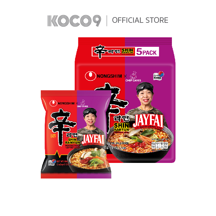 New !!! Nongshim x เจ๊ไฝ SHIN RAMYUN NOODLE SOUP