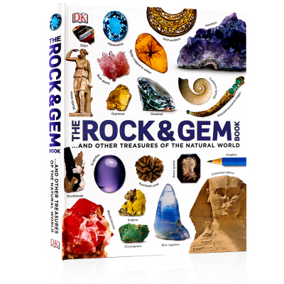 DK publishes the rock and gem encyclopedia English original book the ...