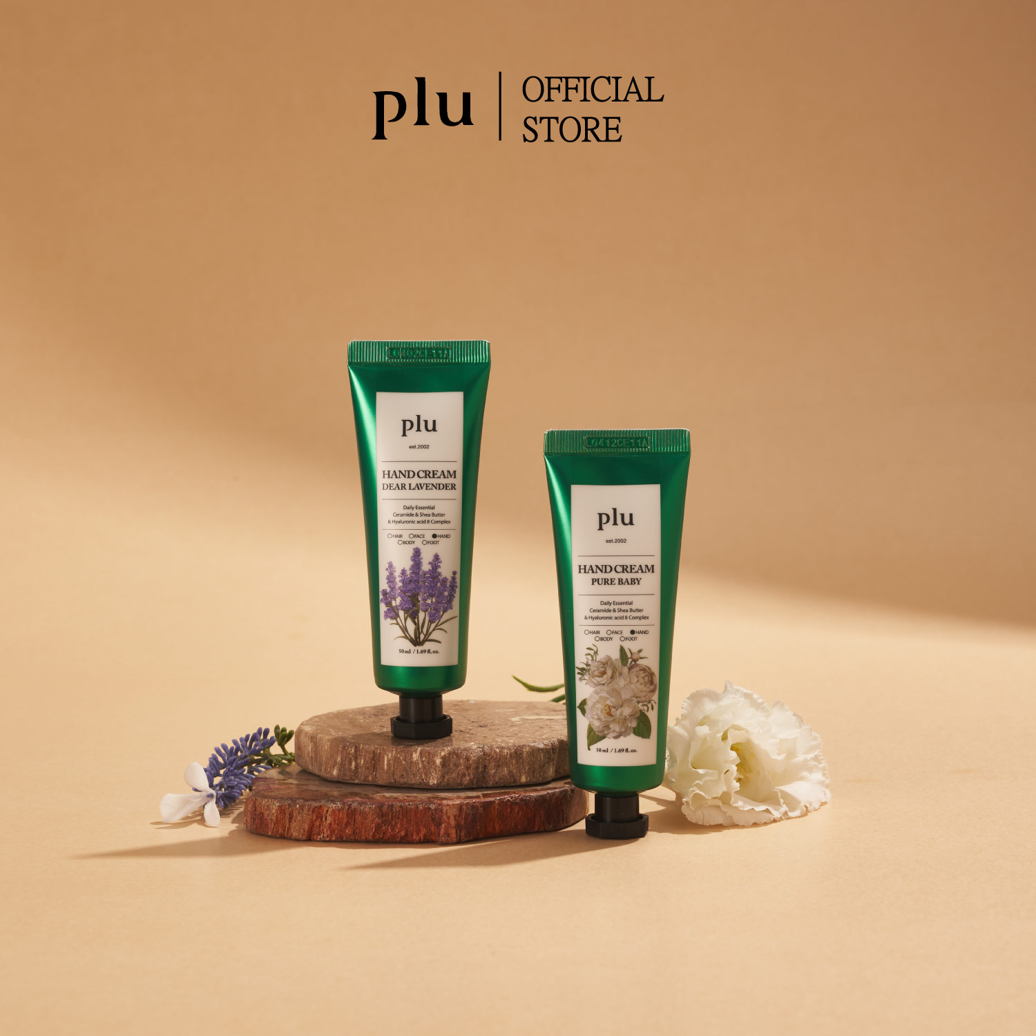 PLU HAND CREAM DUO SET (แฮนด์ครีมบำรุงผิวมือ เติมความชุ่มชื้น ไม่ทำให้ ...