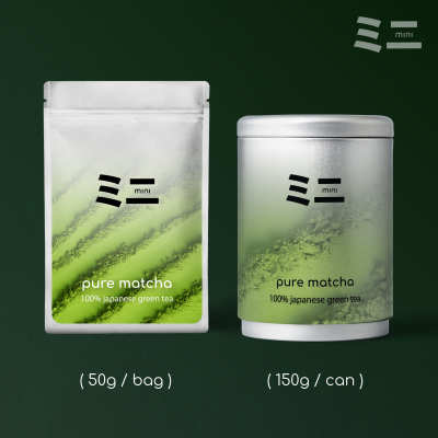 Mini ミニ Mini Pure Matcha & Mini Pure Matcha Plus | มัทฉะเพียว 100% ไม่ ...