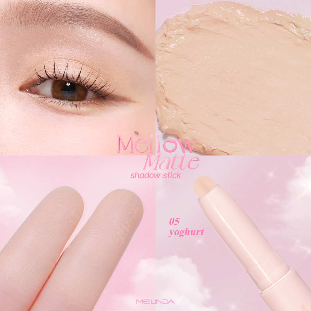 MEILINDA Mellow Matte Shadow Stick เนื้อแมทท์ (MC3133)