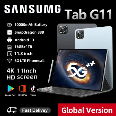 【รับประกัน1ปี】ของแท้ แท็บเล็ต Sansumg G11 11.8 นิ้ว แท็บเล็ตถูกๆ แรม ...