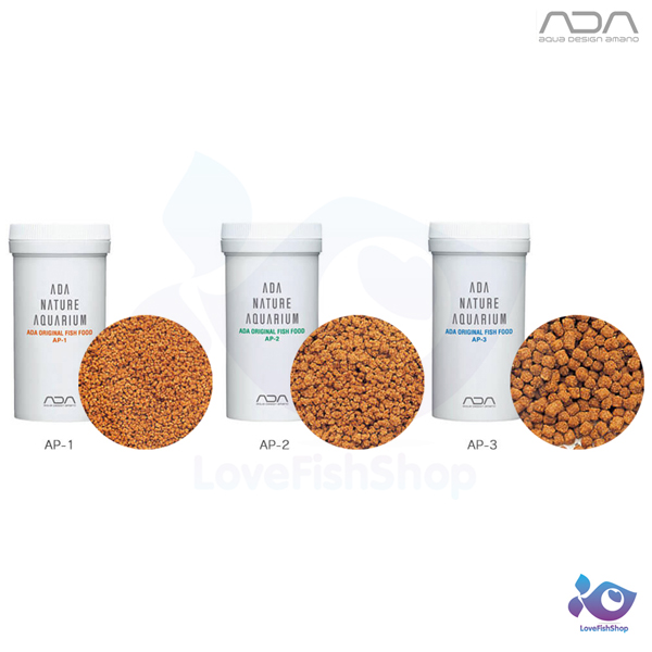 อาหารปลา สำหรับตู้พรรณไม้น้ำ ADA Original Fish Food Ap-1 70 g. เม็ดเล็ก ...